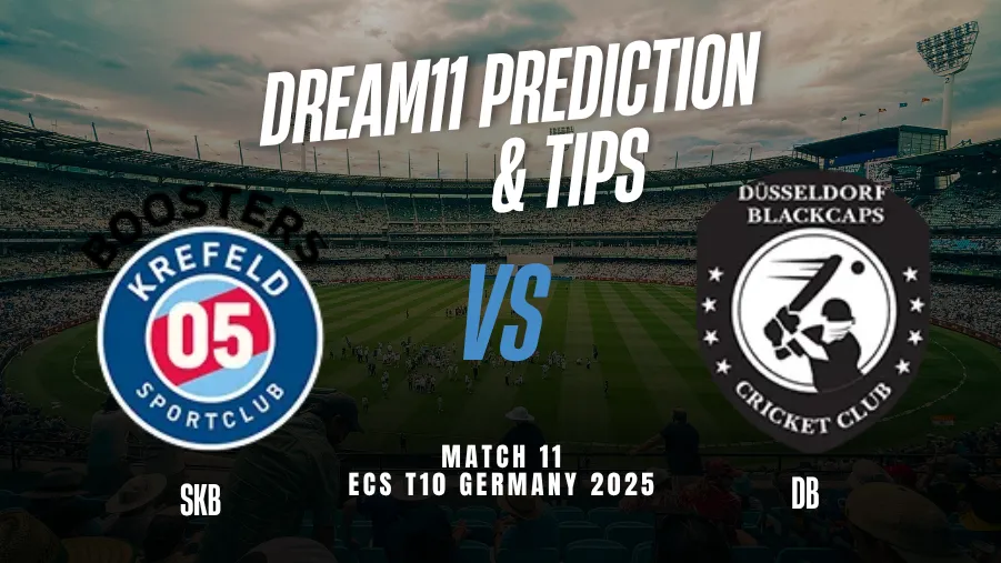 SKB vs DB Dream11 Prediction | Match 11 - ECS T10 Germany 2025